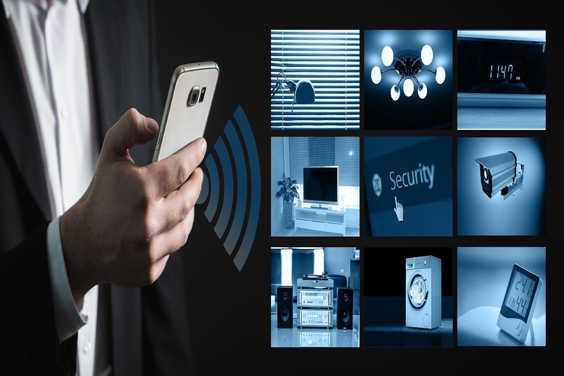 Home Automation System with Wi-Fi Nodes and Wi-Fi Cameras Controlled by ...